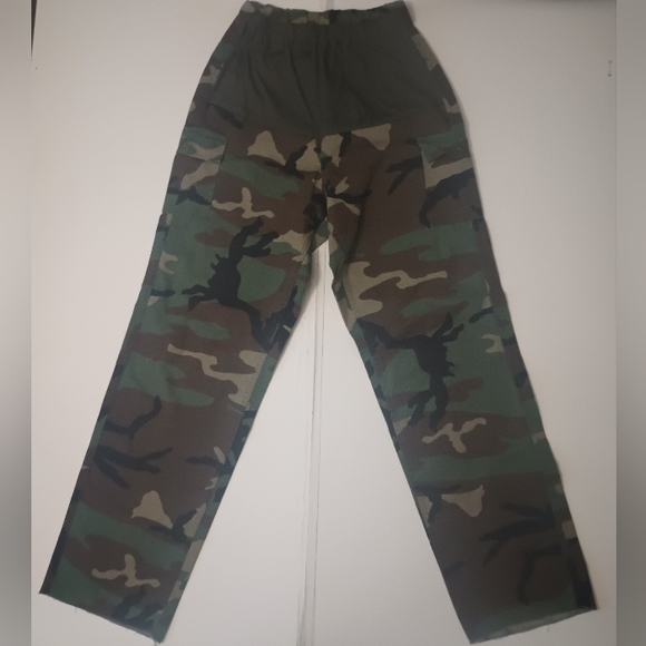 Pants & Jumpsuits | Vtg Woodland Camouflage Womens 8 Maternity Utility ...
